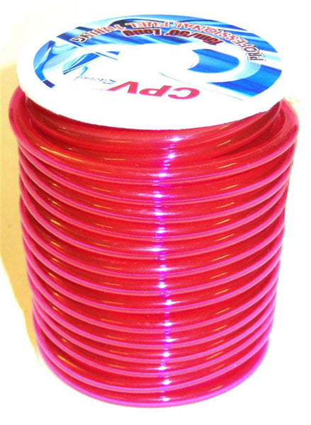 51826R Neon Red RC Engine Petrol / Nitro Gas Fuel Line 1 Meter 5mm x 2 ...