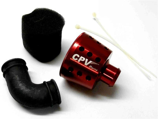 51711R 1/8 Alloy Taper RC Nitro Engine Air Filter Red – BlackSmithProducts