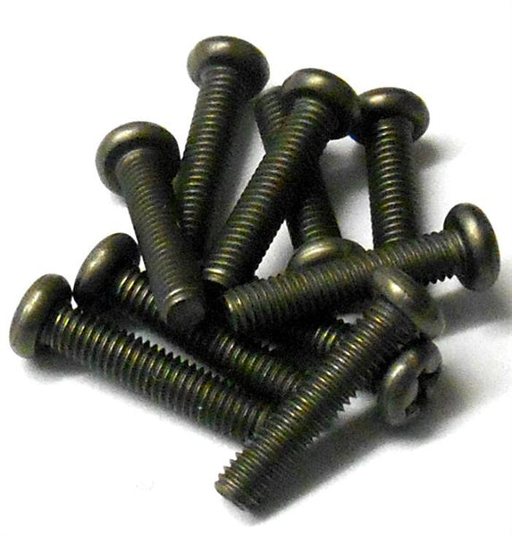 57714P 3mm x 14mm Titanium Button Head Philip Screws 10 ...